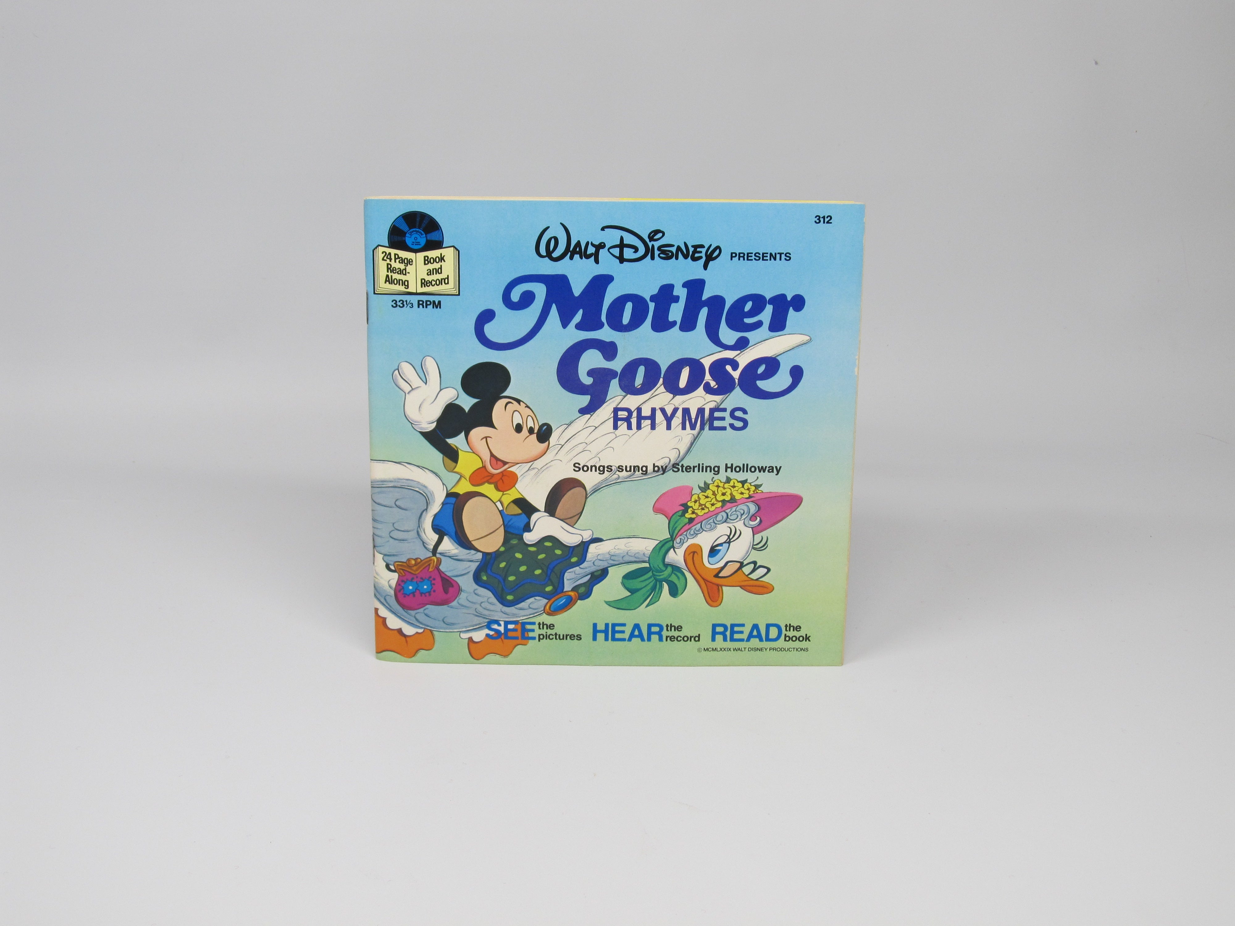 Walt Disney's Mother Goose Rhymes Book and Record – AnTiki G's