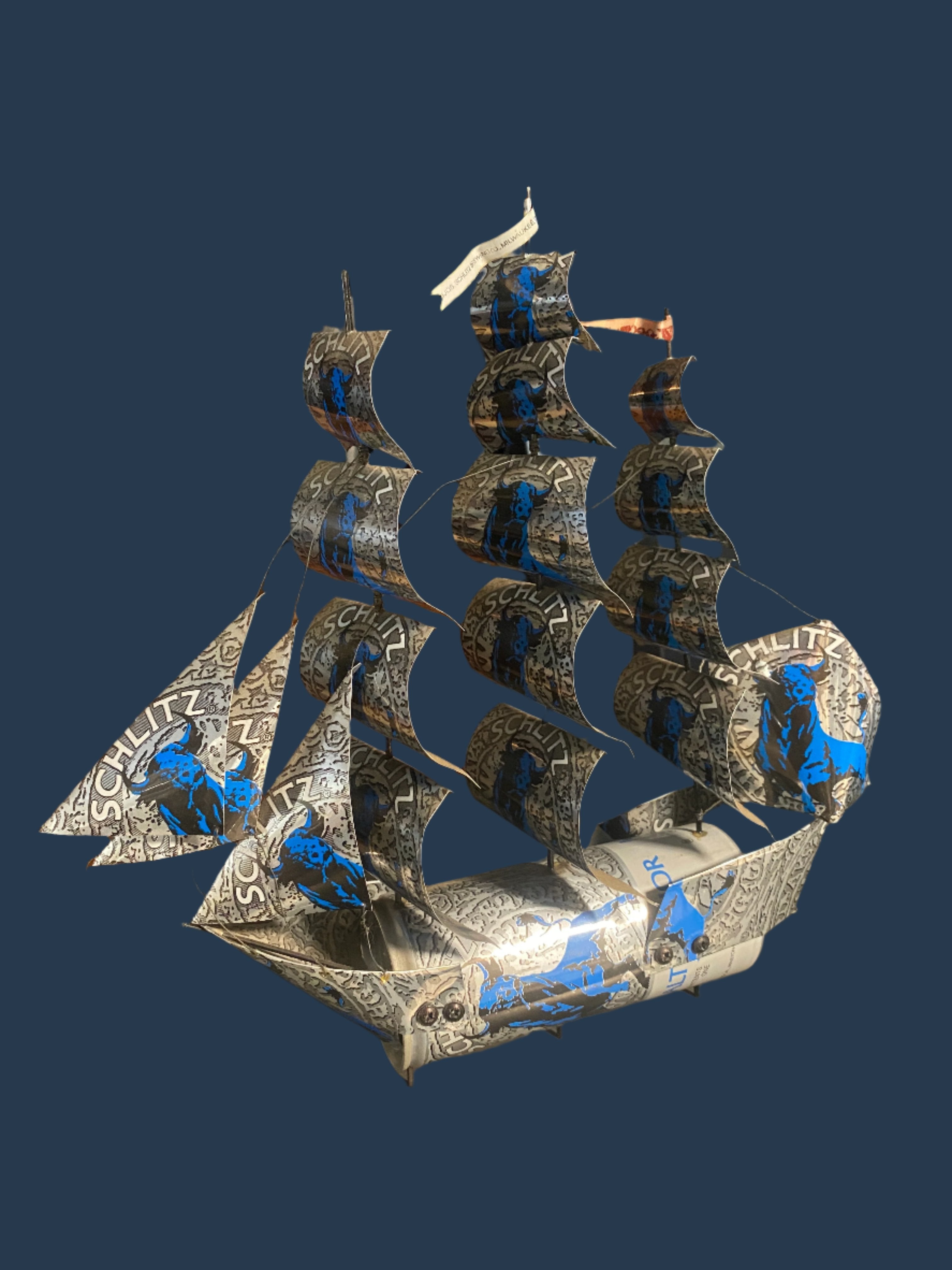 Schlitz Beer Can Boat – AnTiki G's