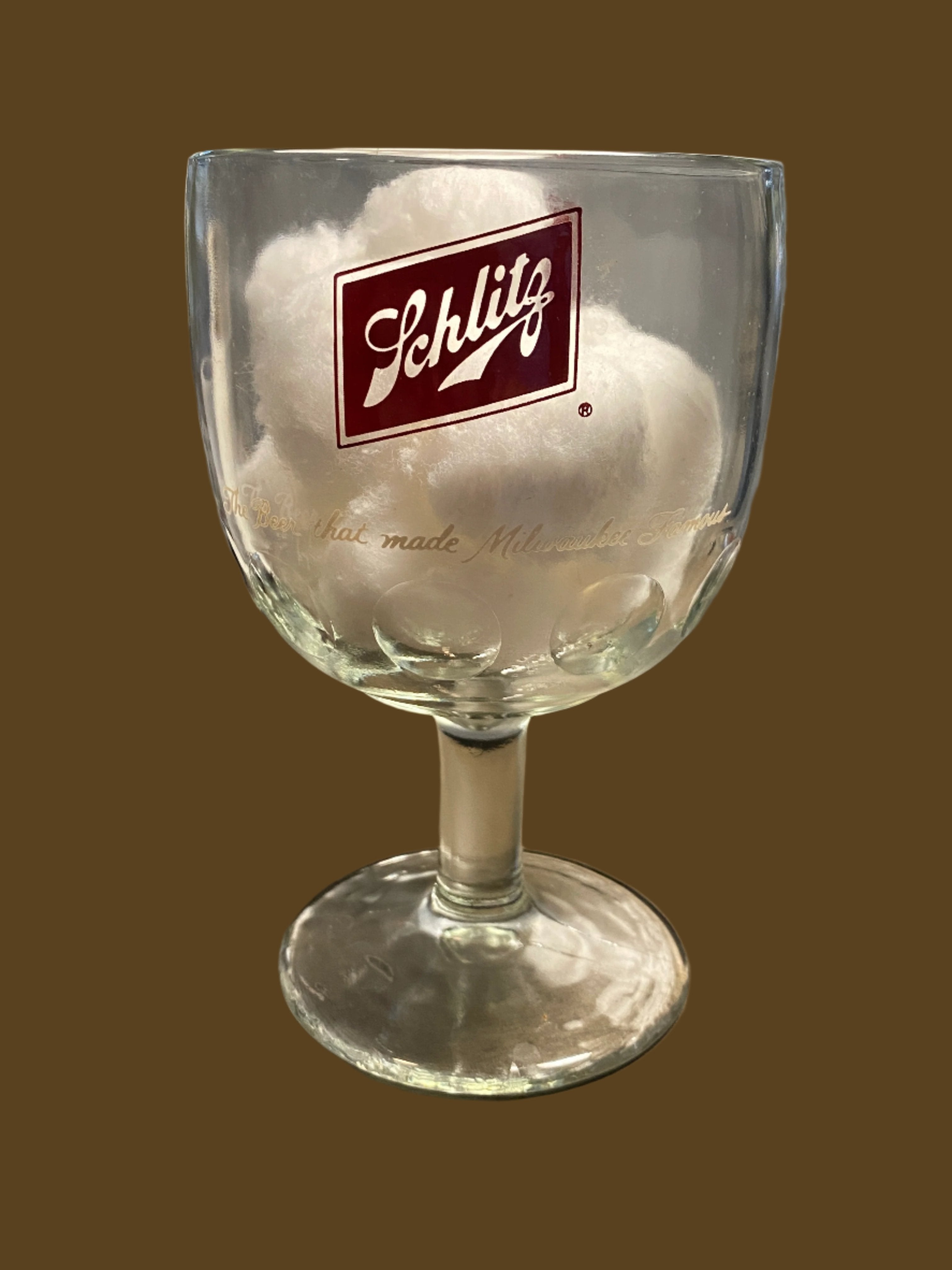 Schlitz The Beer That Made Milwaukee Famous Goblet – AnTiki G's