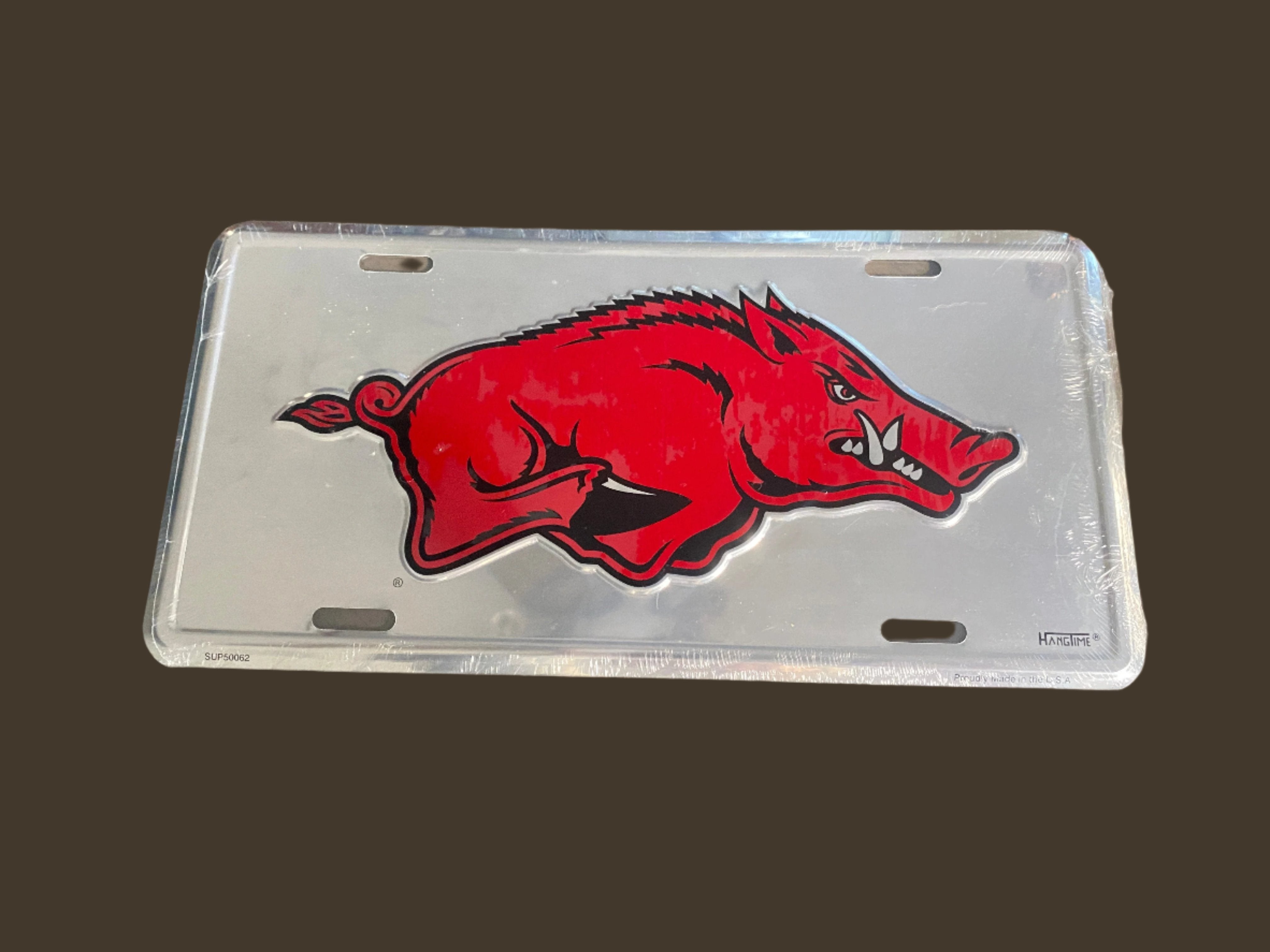 Razor Back License Plate – AnTiki G's