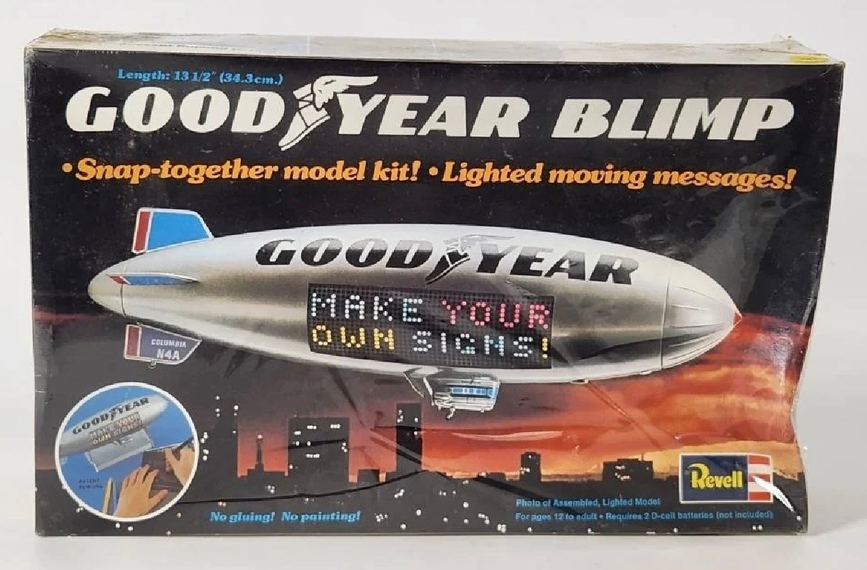 Goodyear Blimp Model Kit – AnTiki G's