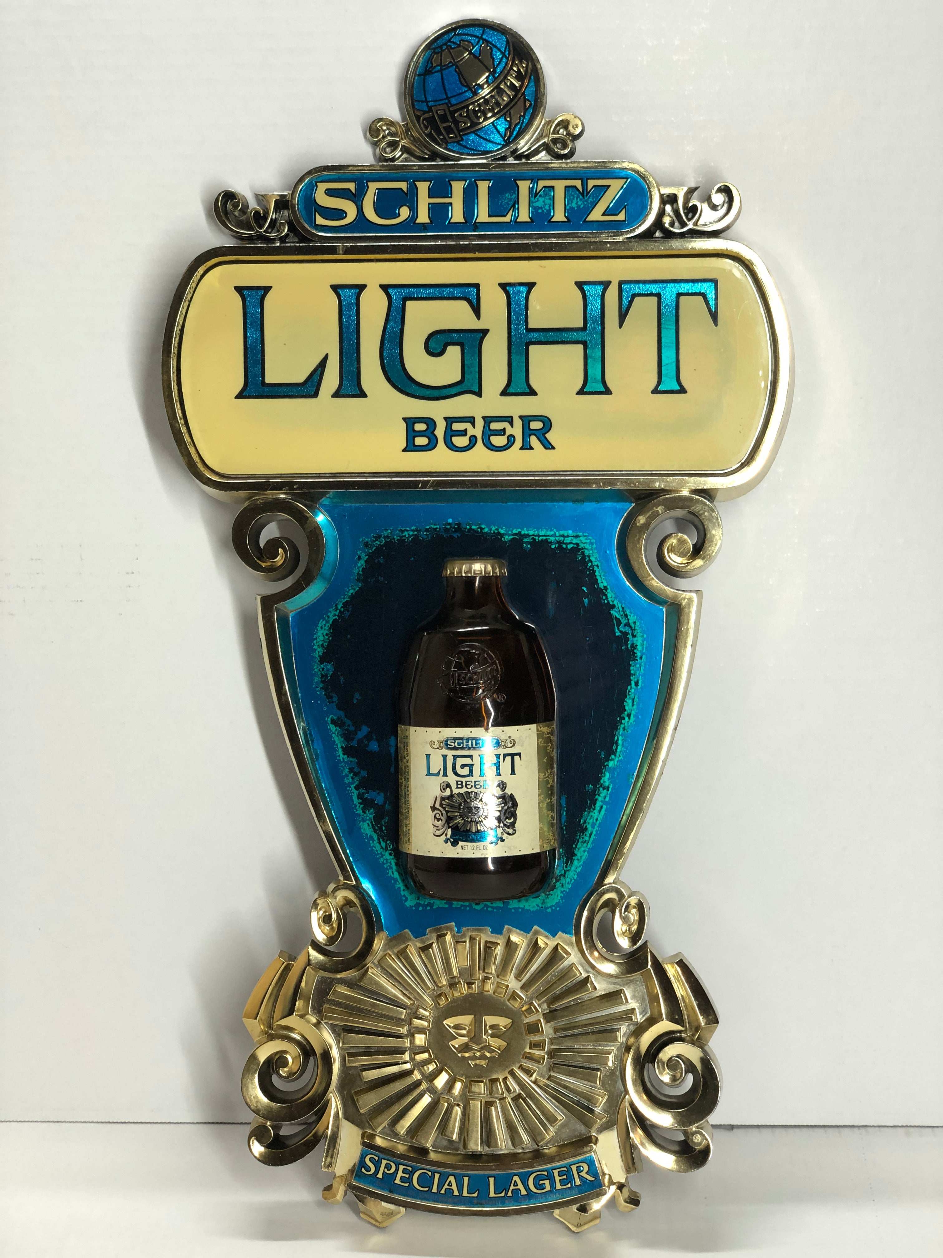 Schlitz Light Beer Plastic Sign – AnTiki G's