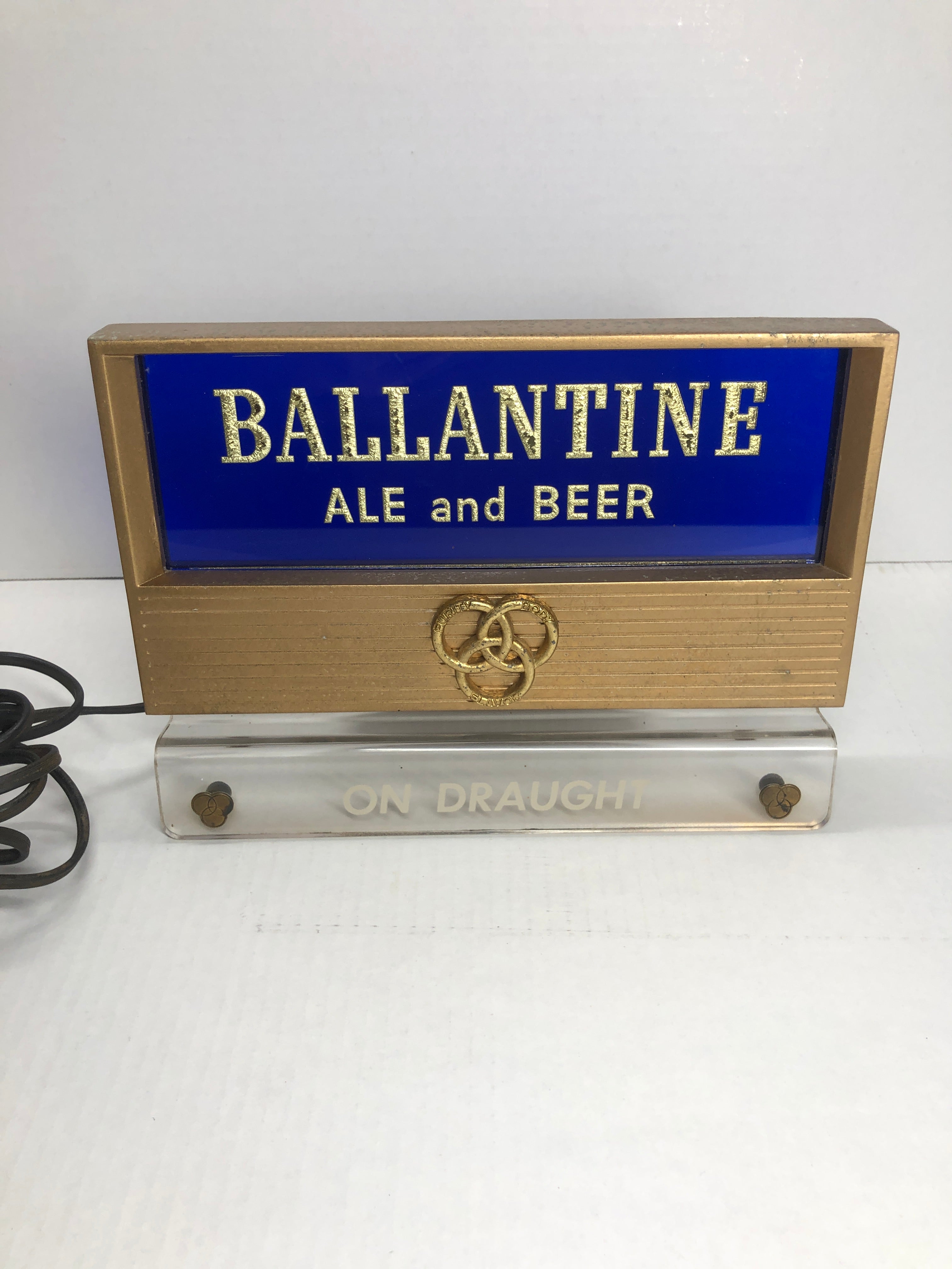 Ballantine Ale and Beer Lighted Sign – AnTiki G's
