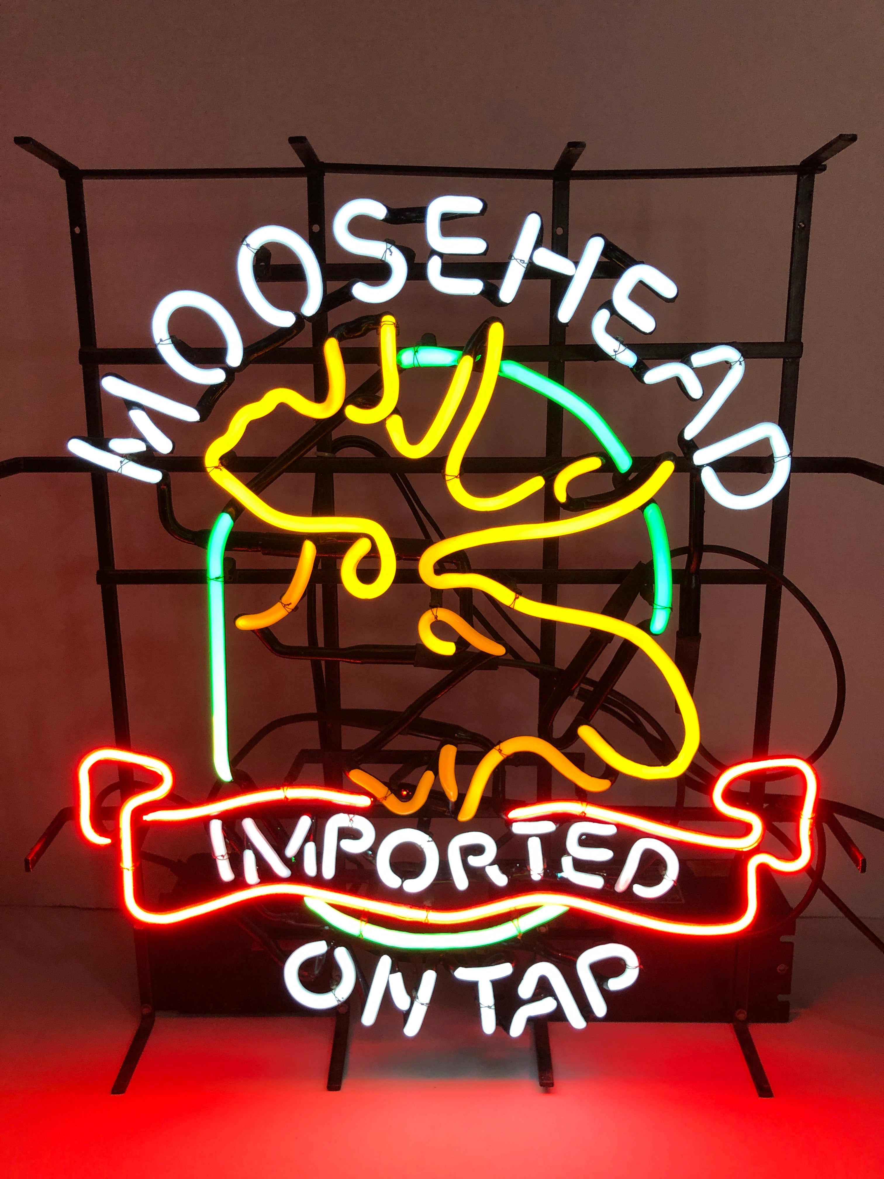 Moosehead Imported On Tap Neon Sign – AnTiki G's