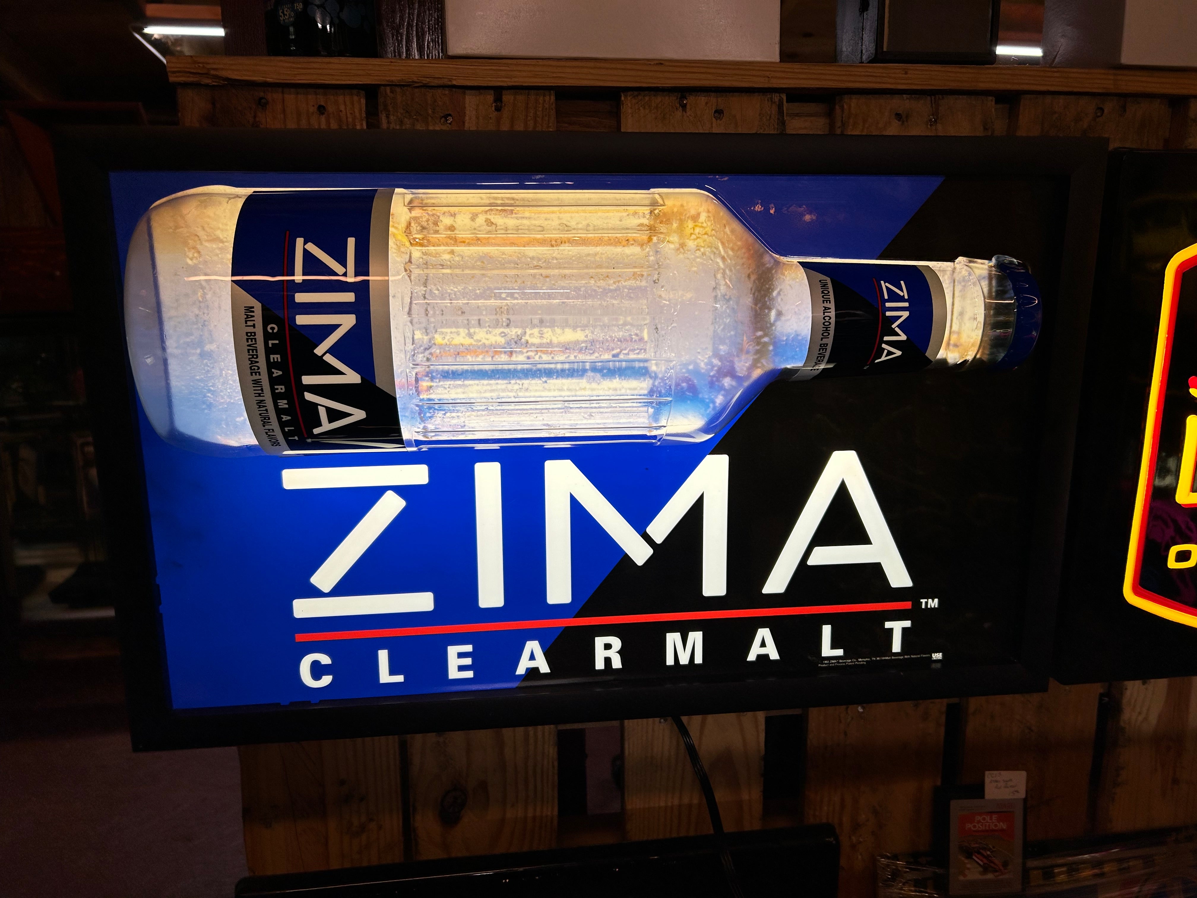 Zima Clear Malt Lighted Sign – AnTiki G's