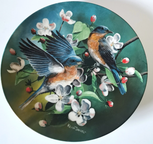 The Blue Bird Plate – AnTiki G's