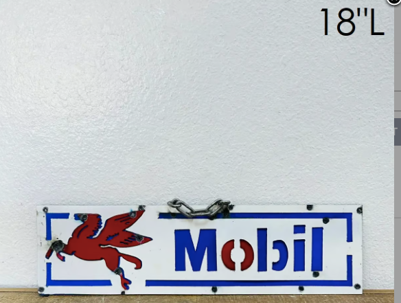 18" Mobil Wall Sign – AnTiki G's