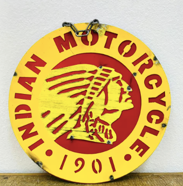 Indian MotorCycle Sign – AnTiki G's
