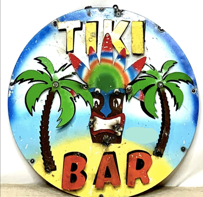 Small Tiki Bar Sign – AnTiki G's