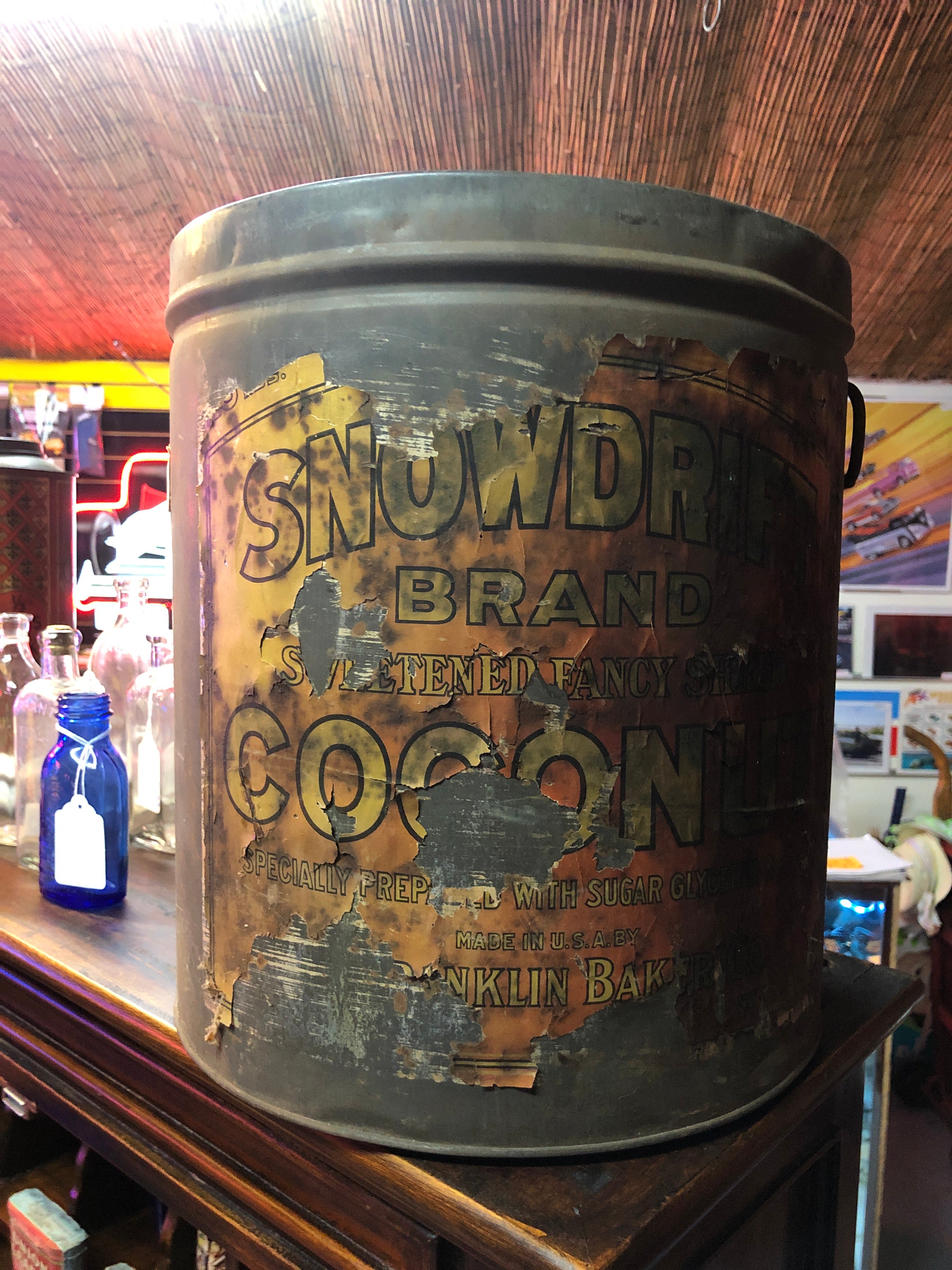 Snowdrift Coconut Tin Pail – AnTiki G's