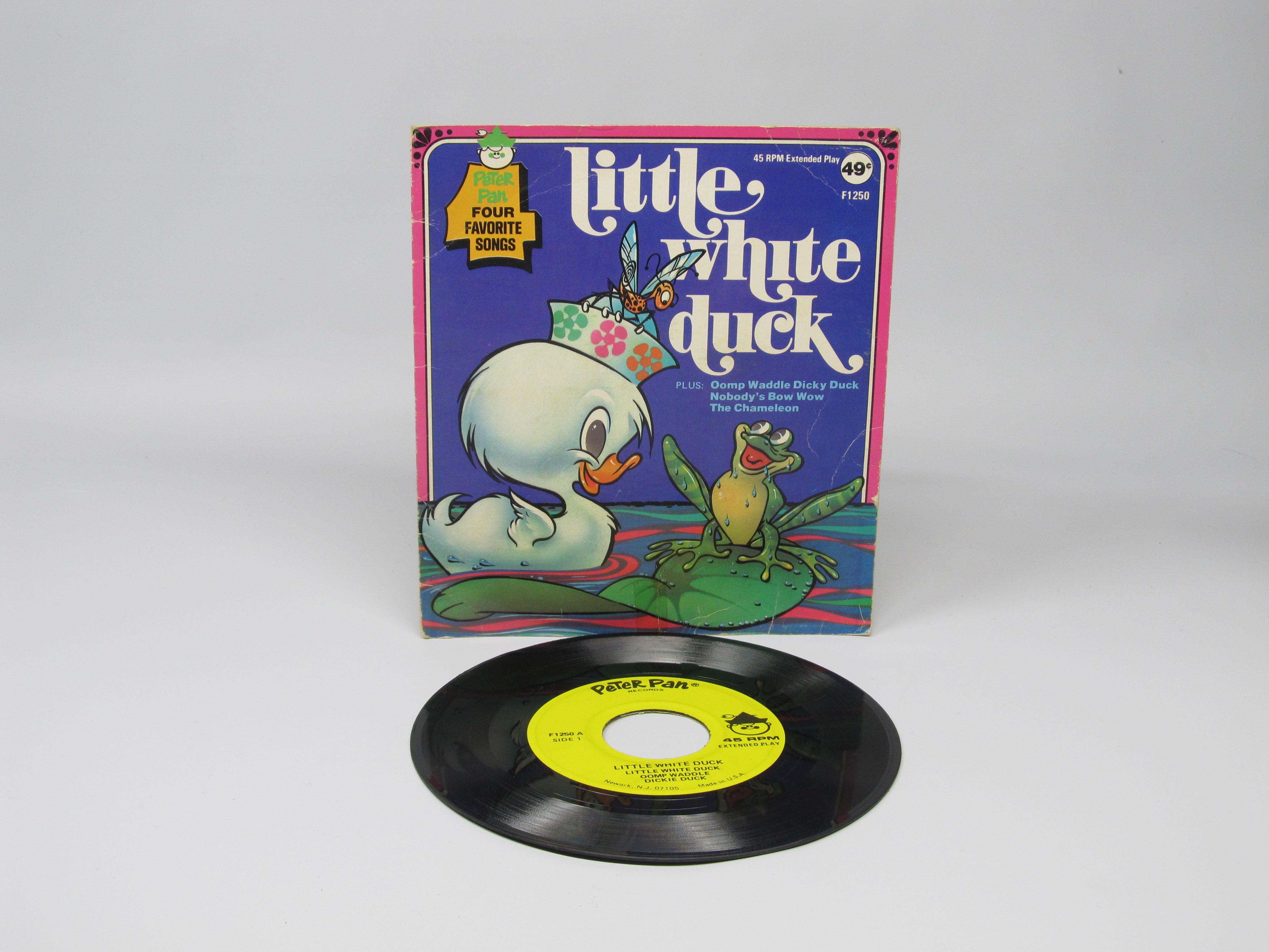 Little White Duck 45 RPM Record – AnTiki G's