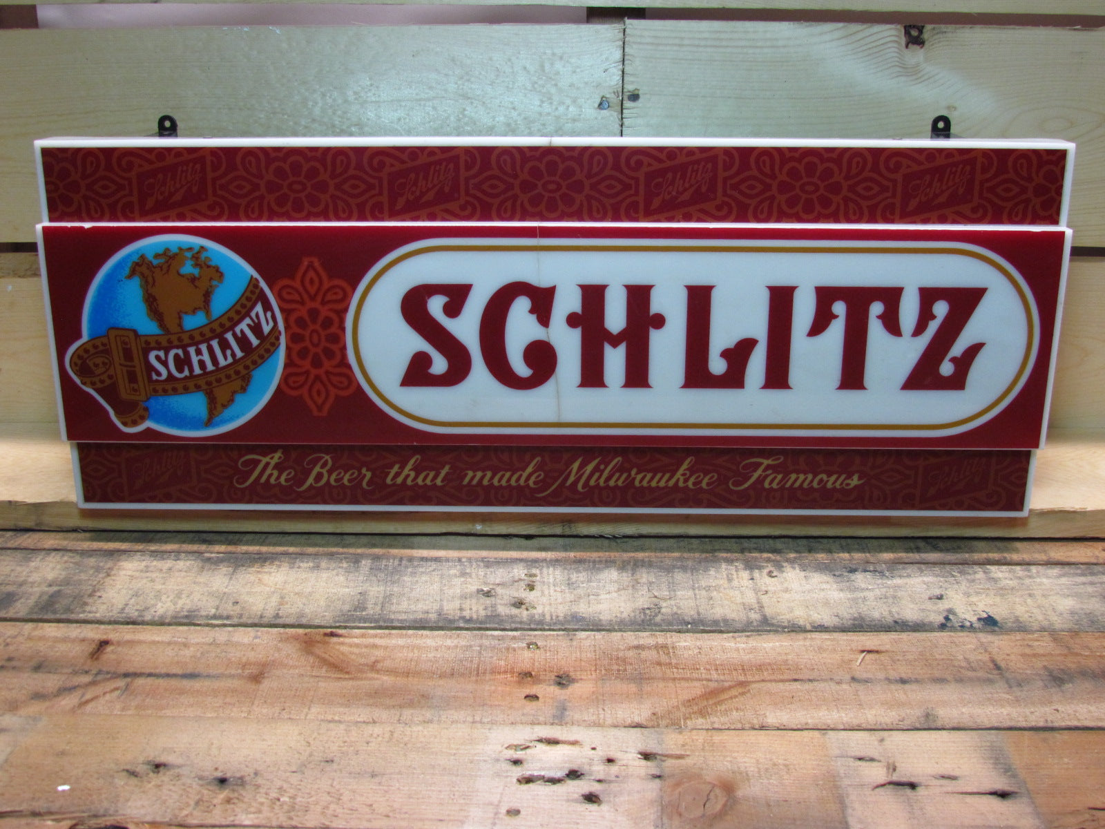 Schlitz Beer Lighted Sign – AnTiki G's