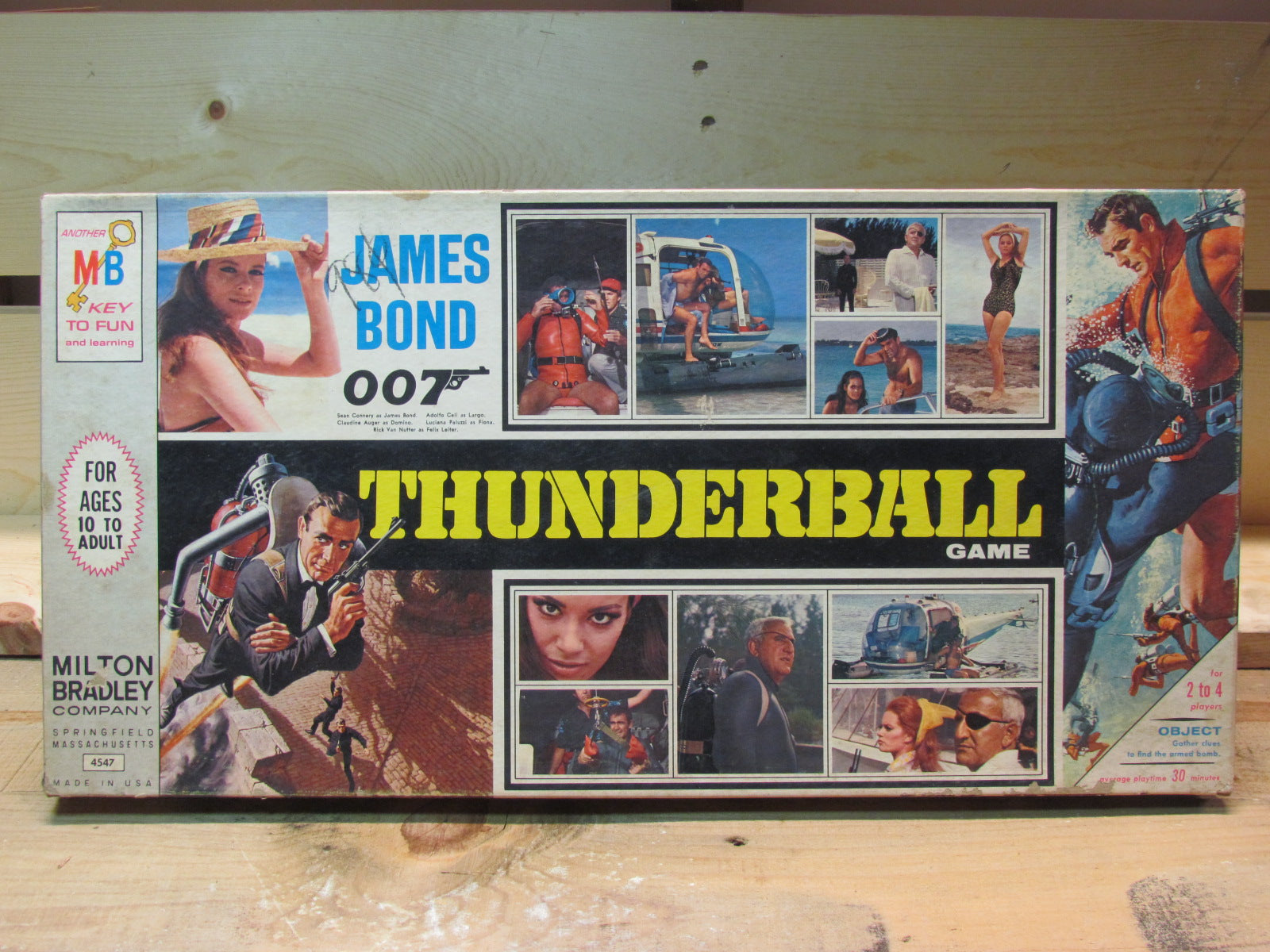 James Bond 007 Thunderball Board Game – AnTiki G's