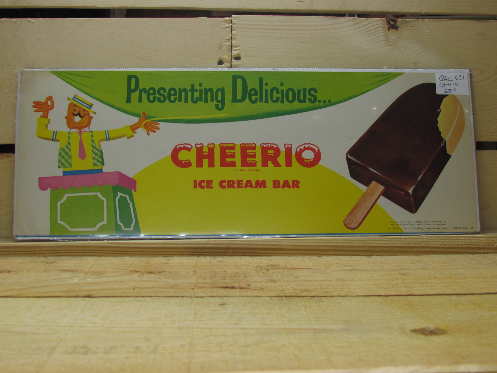 Cheerio Ice Cream Bar Ad – AnTiki G's