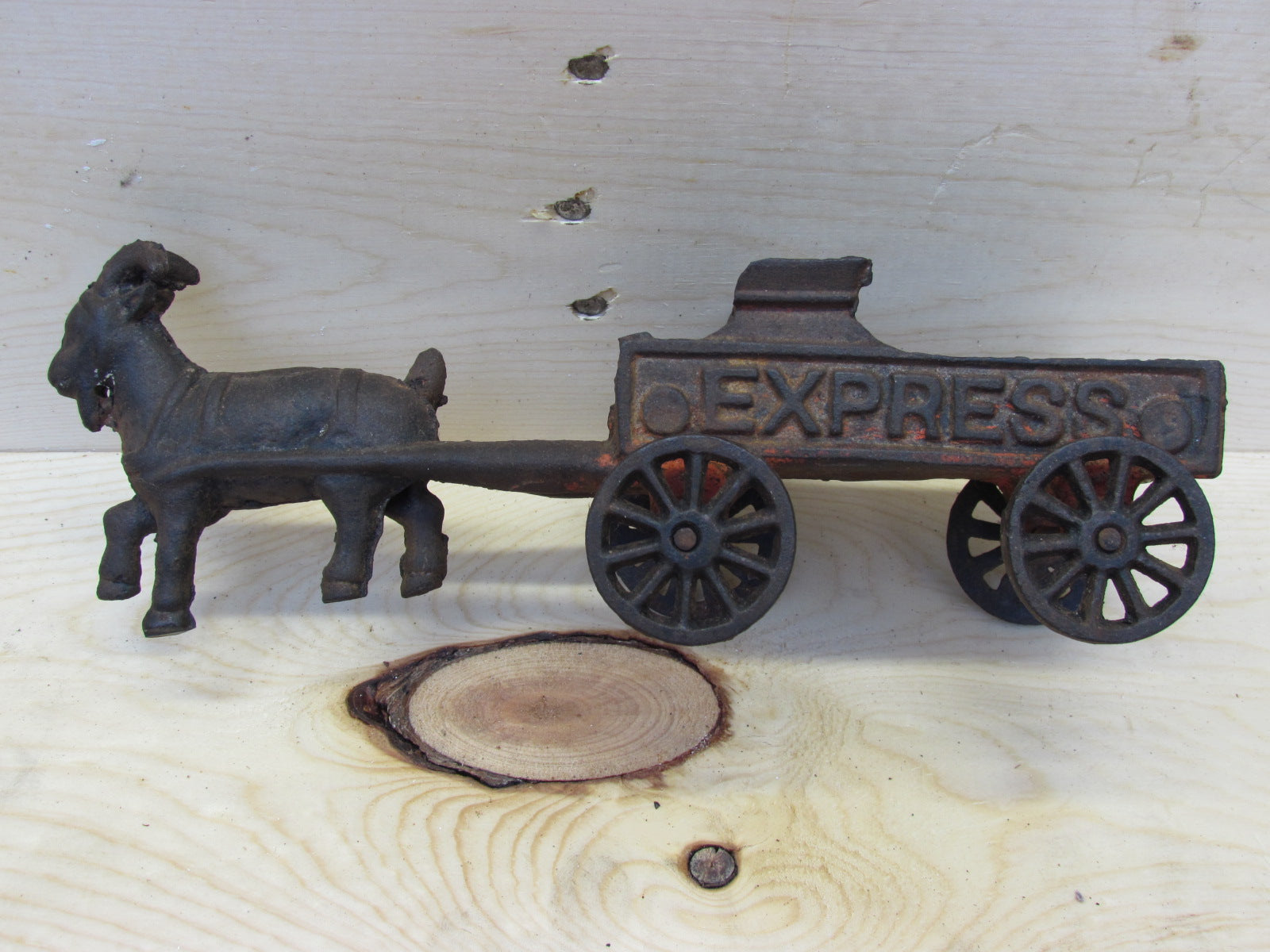 Cast Iron Goat & Wagon – AnTiki G's