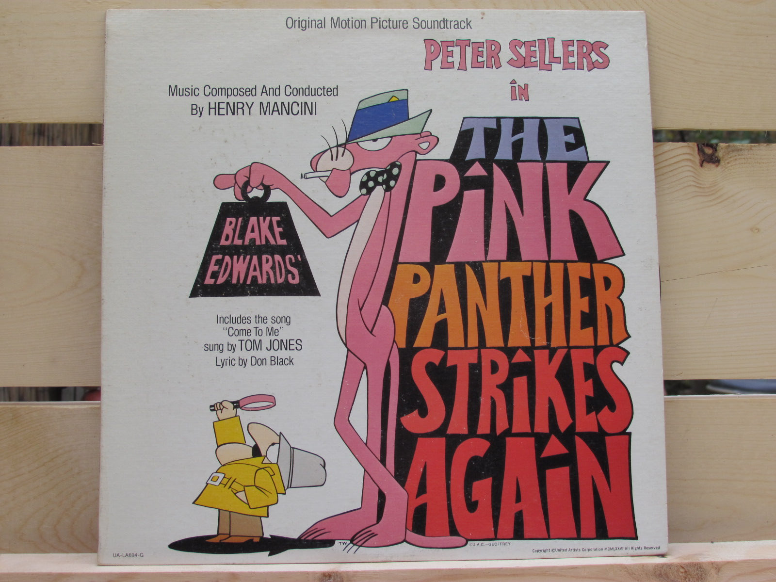 Pink Panther Strikes Again Vinyl Record – AnTiki G's